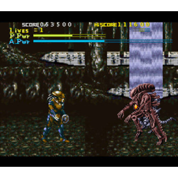 SNES Alien vs Predator - Super Nintendo Alien vs Predator